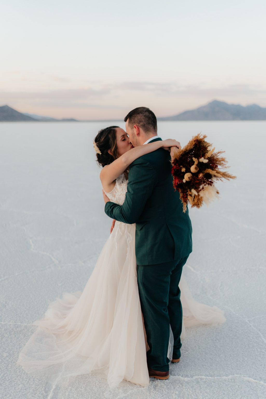 Salt Flats Elopement - pineandpeonyphotoandfilm.com